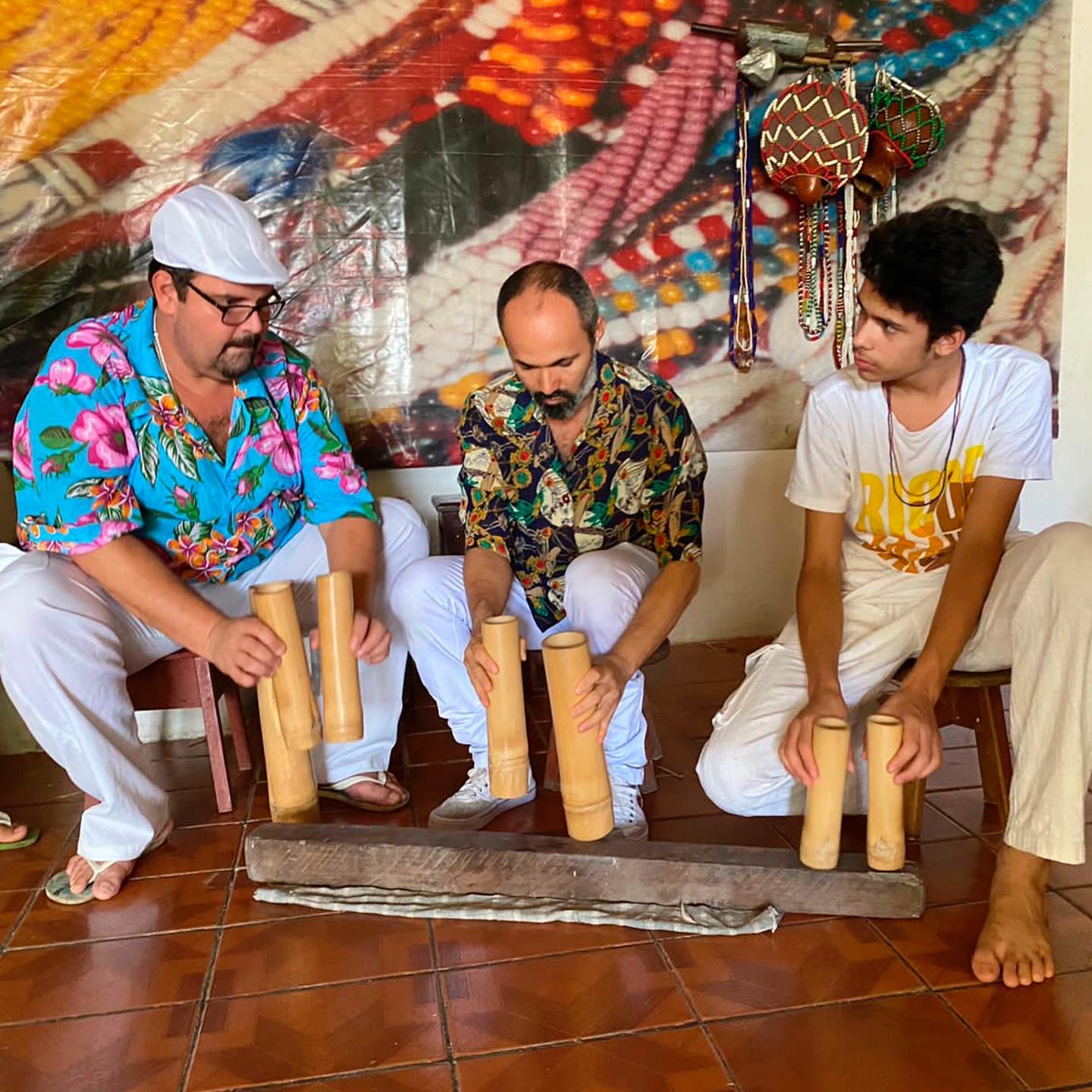 CCVM Open Patio receives the Creole Drum from the house Fanti Ashanti ...